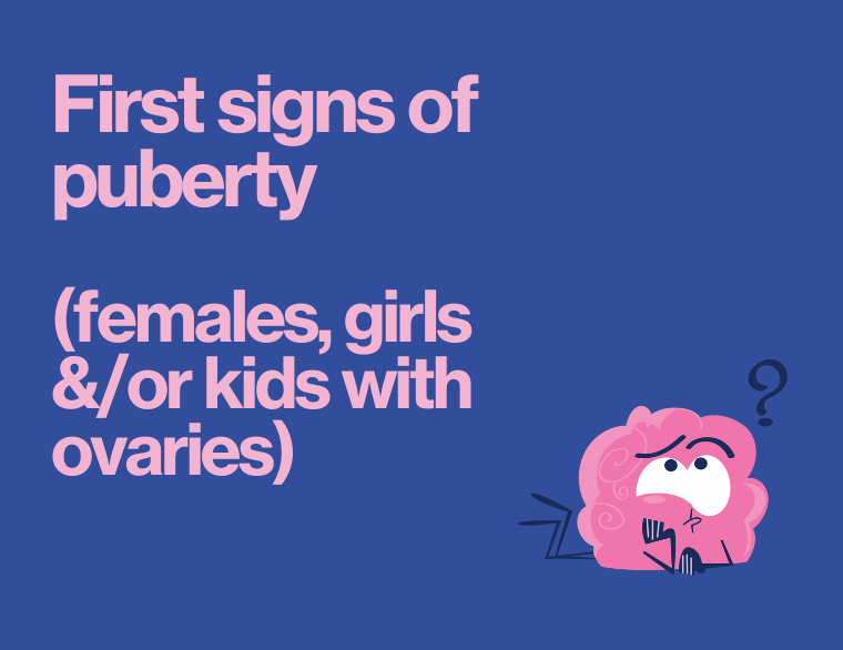 How to spot the first signs of puberty in girls