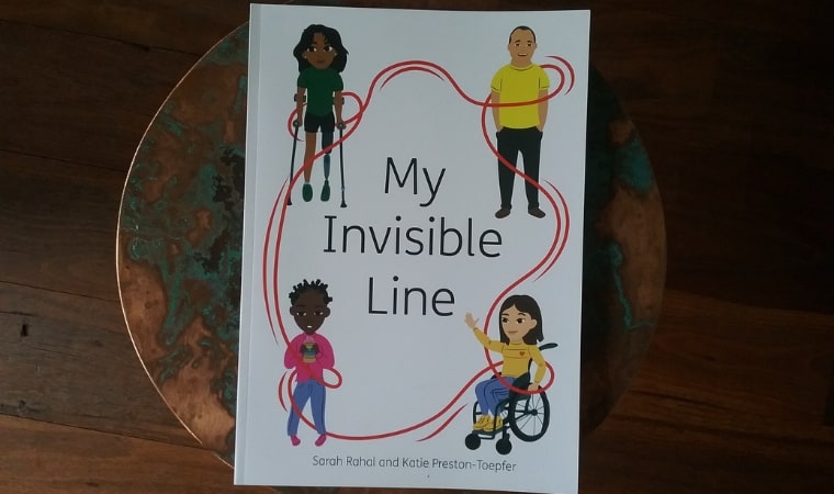 My Invisible Line by Sarah Rahal and Katie Preston-Toepfer | PEEK INSIDE